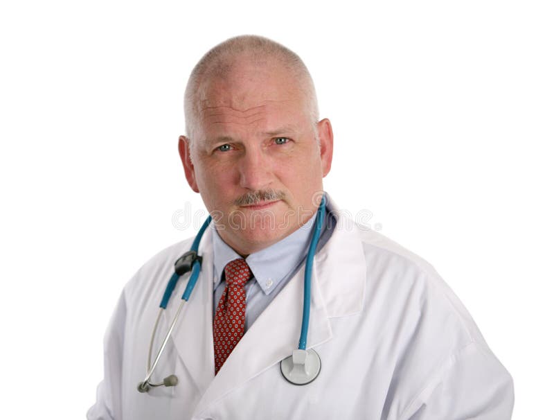 Doctor - Serious about Your Health Stock Image - Image of face, doctor ...