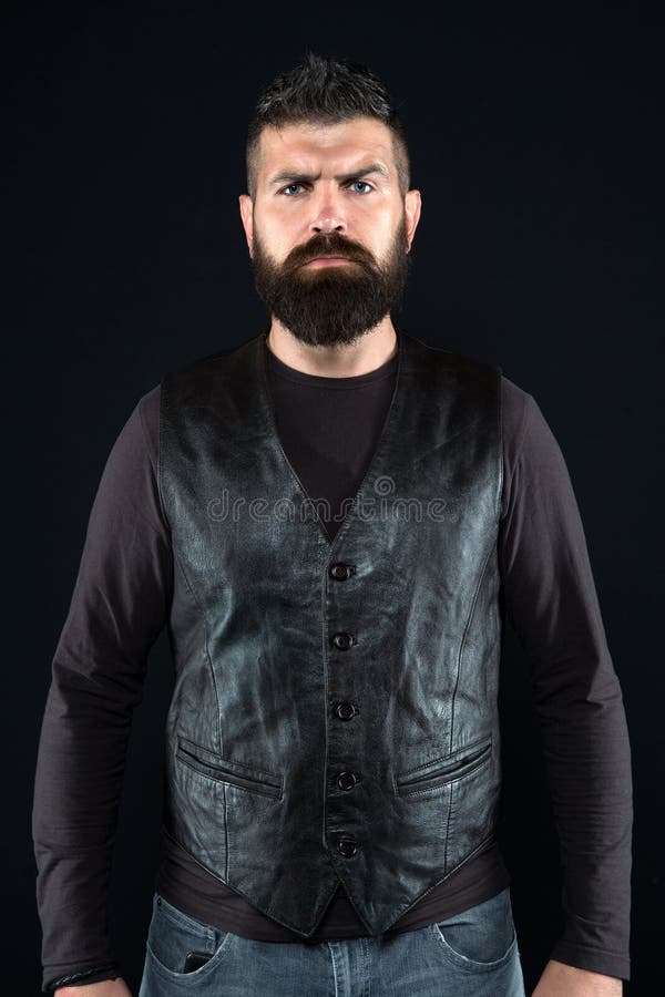 Mature Hipster With Beard Brutal Caucasian Hipster With Moustache