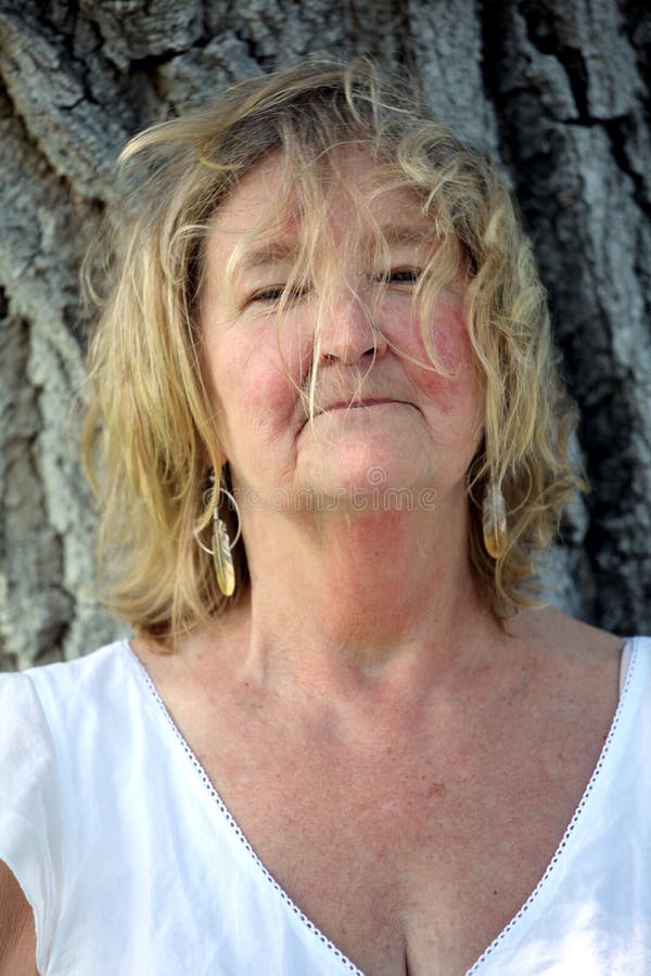 Mature irish woman stock image. Image of portrait, people - 16272567