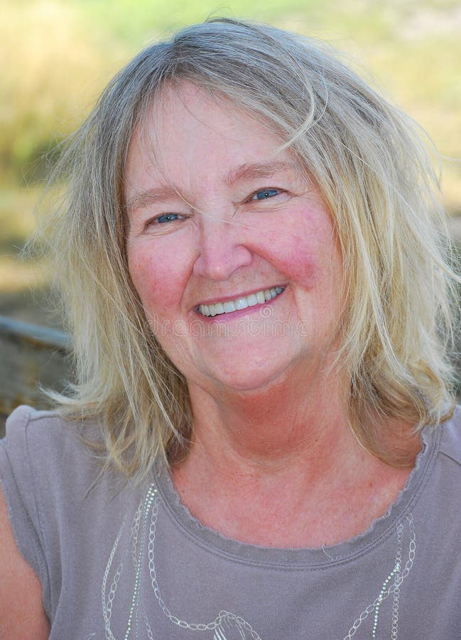 Mature irish woman stock image. Image of portrait, people - 16272567