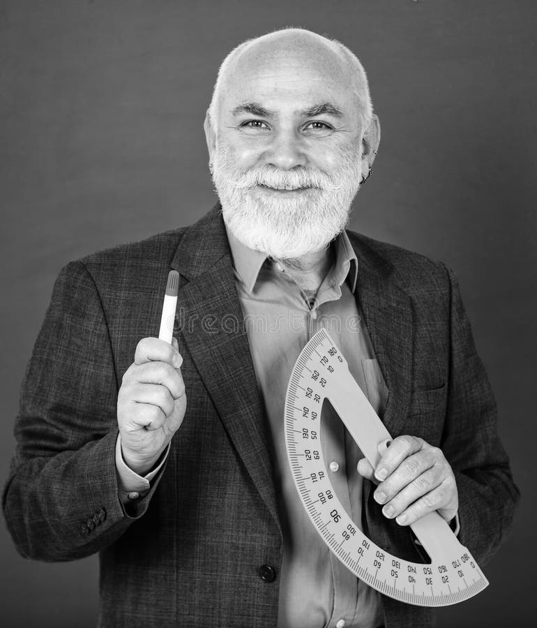 Mature Lecturer Share Knowledge. Stem Knowledge. Knowledge Concept ...