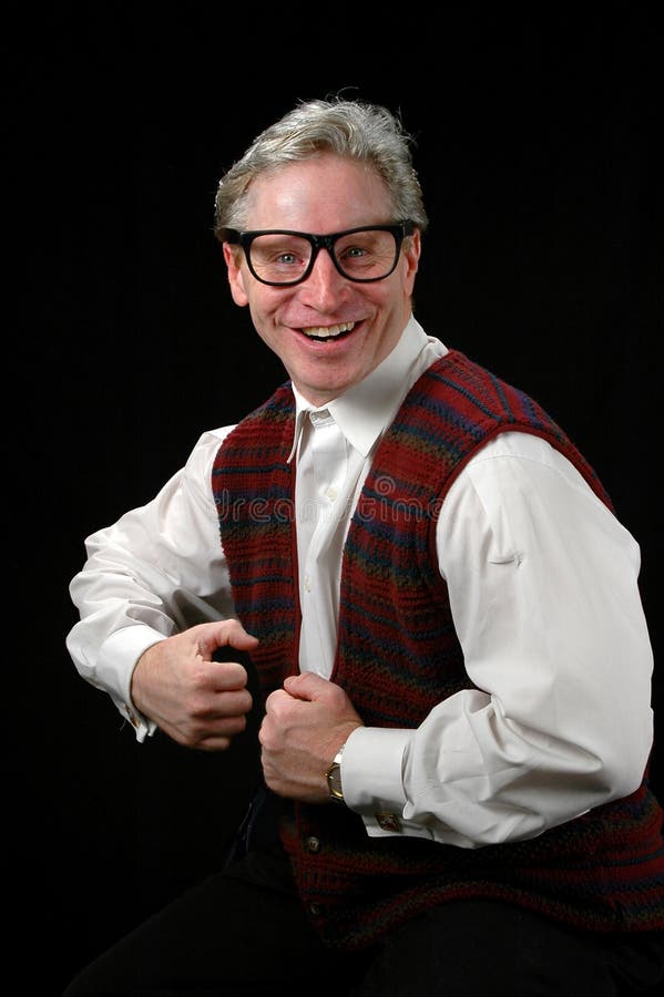 Mature Man Expressing Joy stock image. Image of businesspeople - 1764761