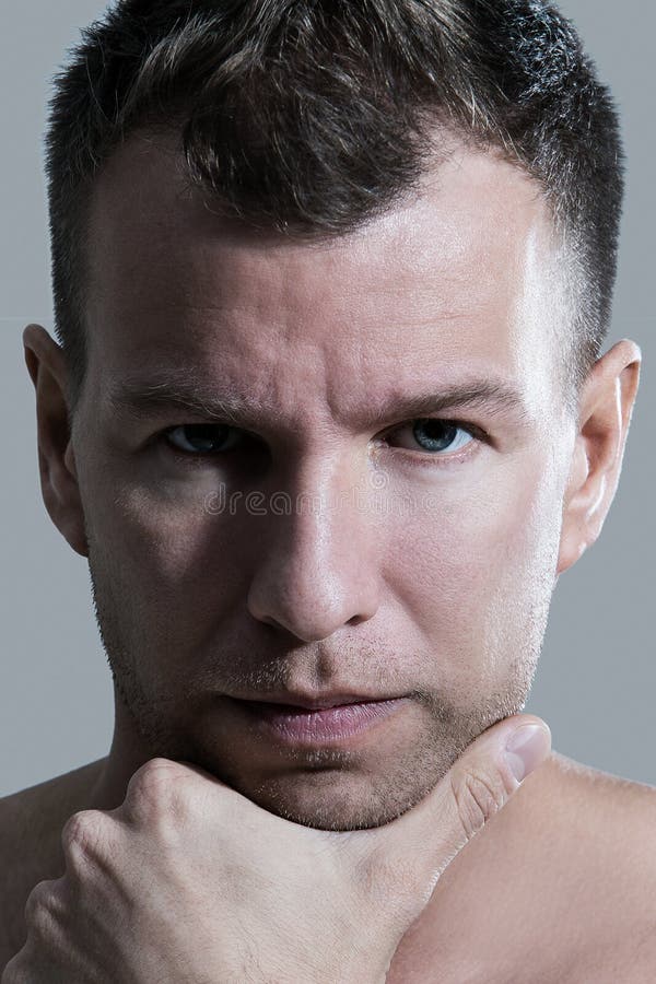 Mature, serious man stock image. Image of looking, mature - 38167153