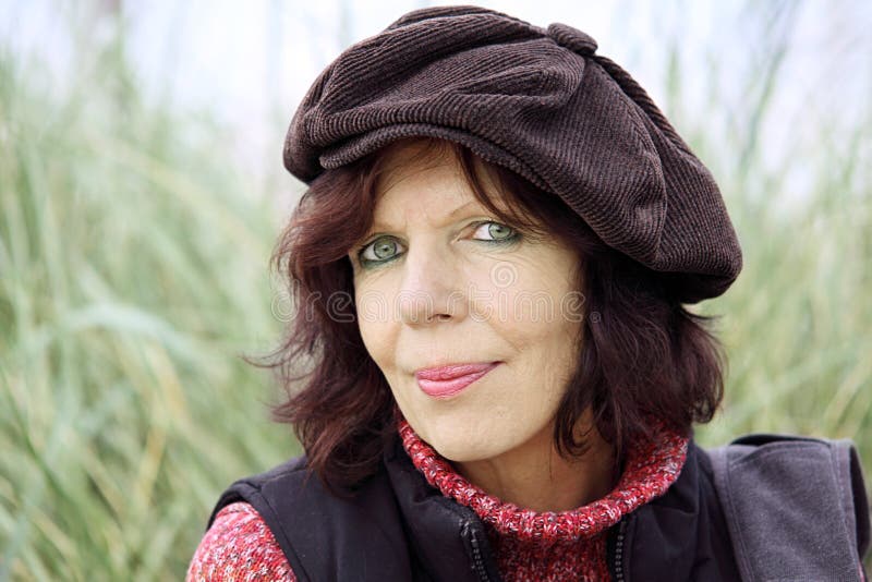 Mature irish woman stock image. Image of portrait, people - 16272567