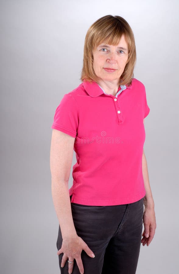Mature Woman Standing stock photo. Image of grandmother - 2796202