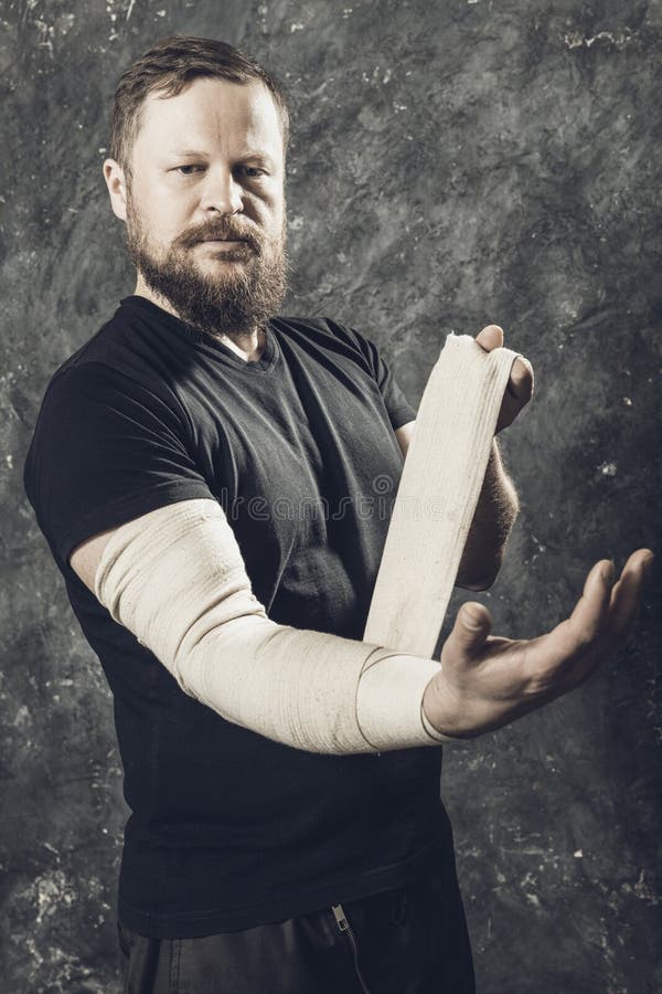 291 Portrait Bandaged Man Stock Photos - Free & Royalty-Free Stock ...