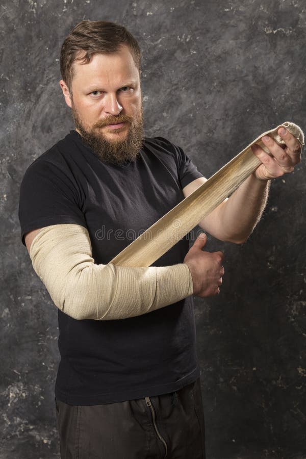 291 Portrait Bandaged Man Stock Photos - Free & Royalty-Free Stock ...