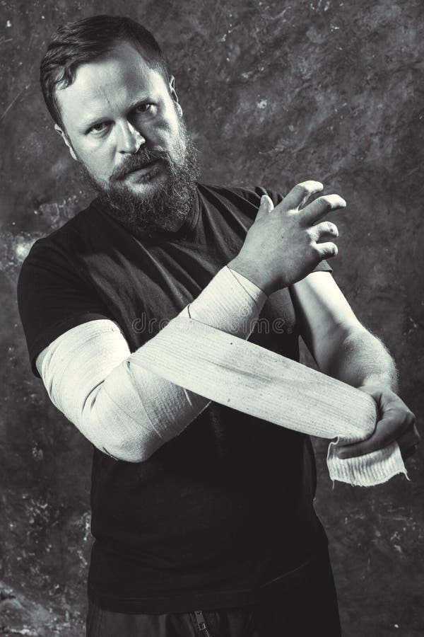 291 Portrait Bandaged Man Stock Photos - Free & Royalty-Free Stock ...