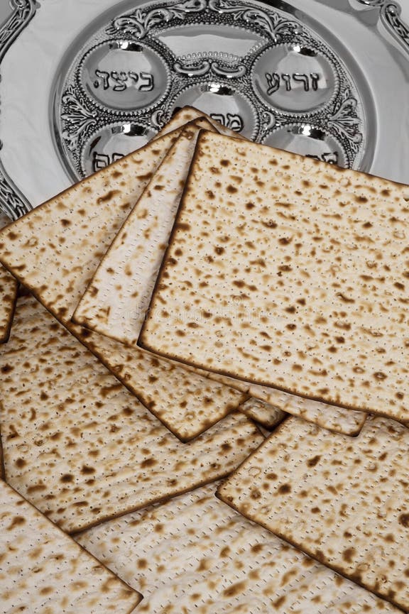 Matza for Passover Celebration Stock Photo - Image of symbol ...