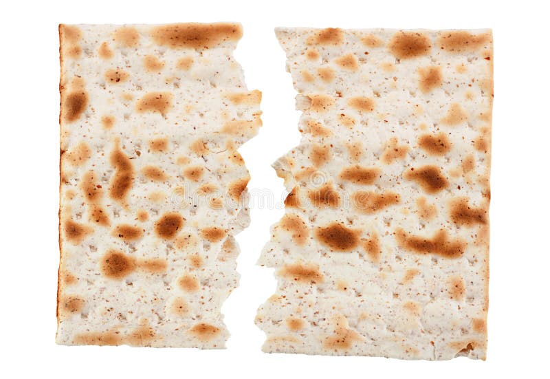 Matzo. Traditional Jewish Easter Bread. Passover Holiday Symbol. Matzah ...