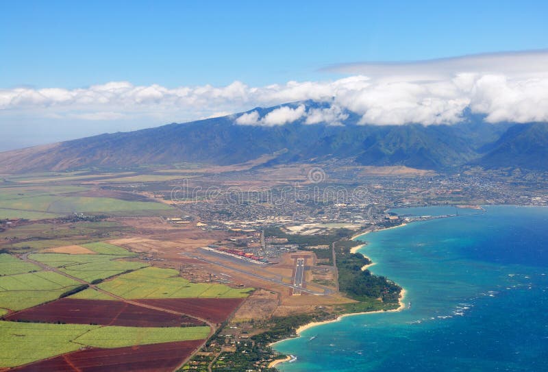 Maui stock photo. Image of aerial, idyllic, destination - 21210154