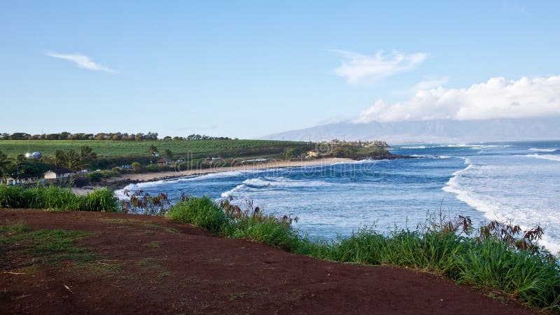 Ho`okipa Beach Park In Maui Hawaii, Windsurfing Site, Big Waves And Big ...