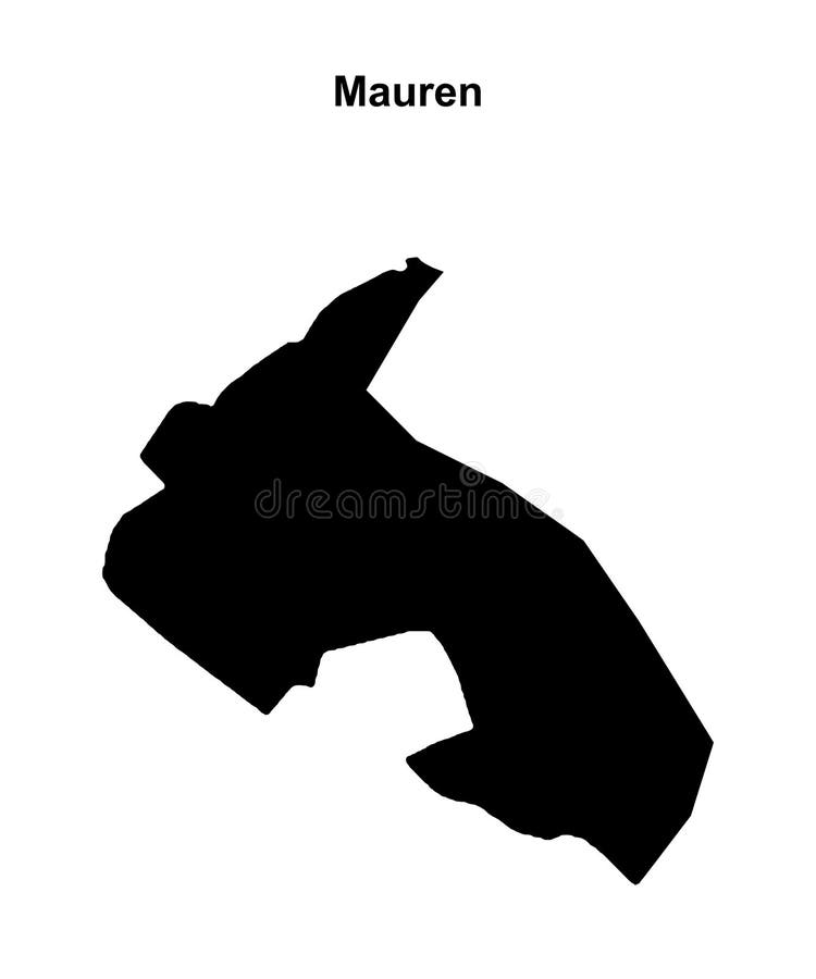 Mauren Outline Map Stock Illustrations – 4 Mauren Outline Map Stock ...