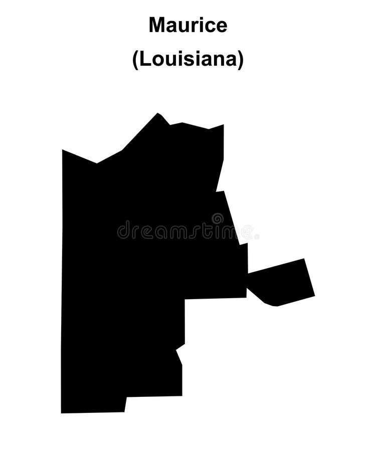 Maurice outline map stock vector. Illustration of detailed - 387344131