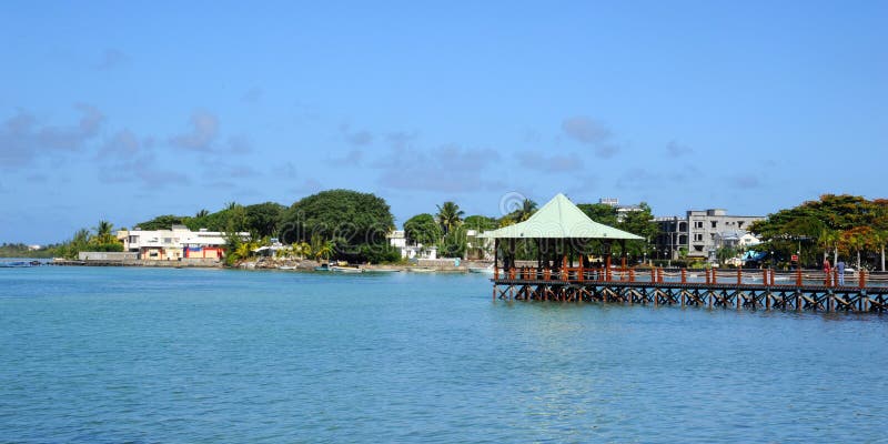 Mauritian beach stock photo. Image of holidays, palm - 56594870