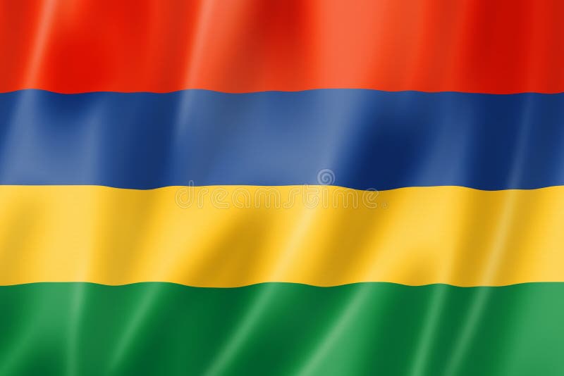 Mauritius flag stock illustration. Illustration of mauritius - 151596535