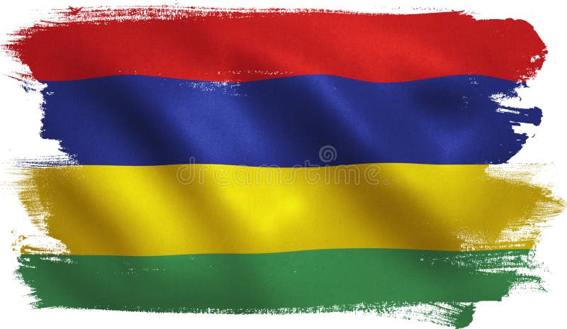 Mauritius-Flagge stock abbildung. Illustration von patriotisch - 94142448