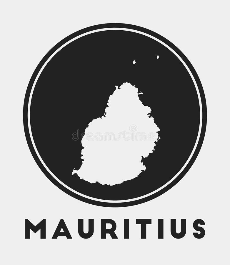 Mauritius icon. stock vector. Illustration of chart - 217090676