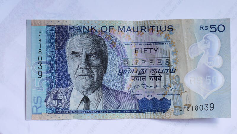 Mauritius Money, Bankbiljetten Redactionele Fotografie - Image of geld ...