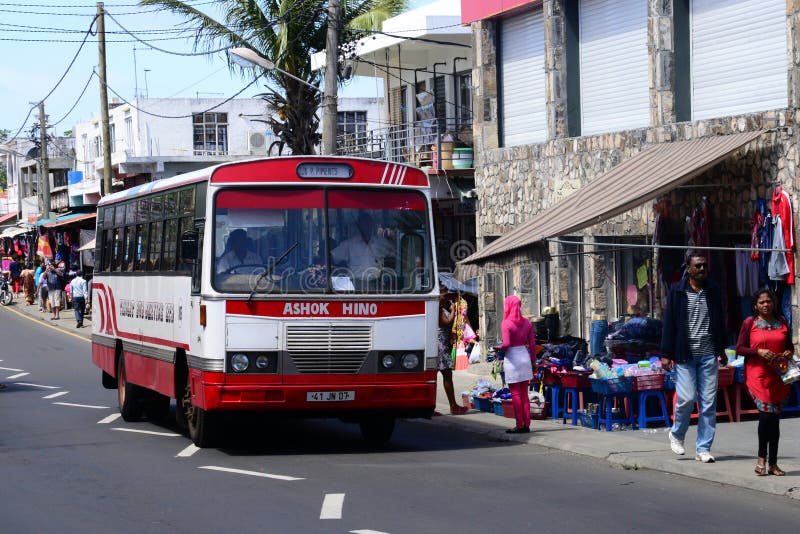 Mauritius, Picturesque Village of Goodlands Editorial Stock Image ...