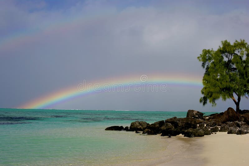 Mauritius Rainbow island stock image. Image of travel - 41050889