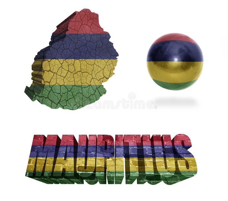 Mauritius Symbols stock illustration. Illustration of name - 100793999