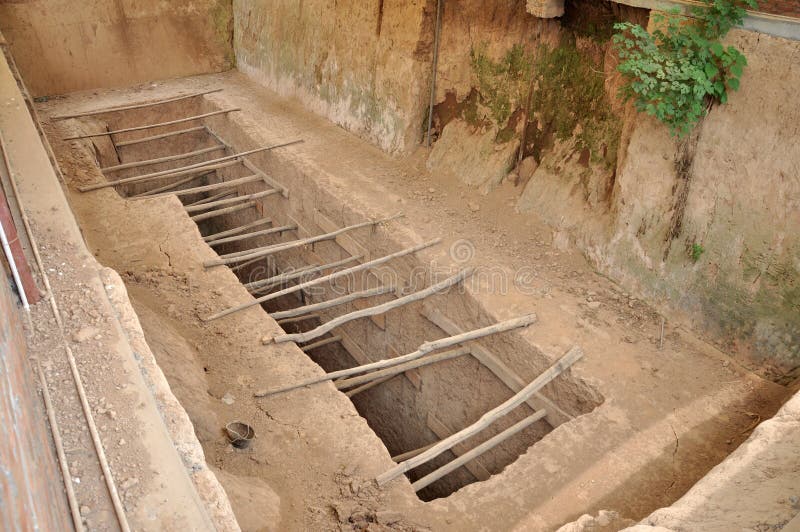 Mausoleo de No.1 Qingong imagen de archivo. Imagen de ciudad - 30487877