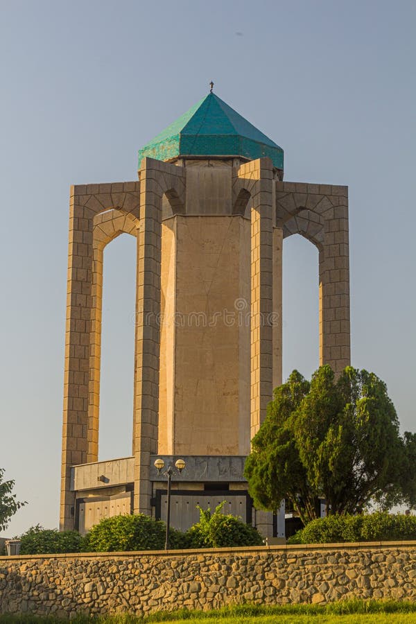 Mausoleum of Baba Taher in Hamadan, Ir Stock Photo - Image of ...