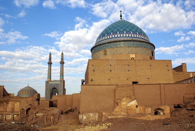 Mausoleum and mosque stock image. Image of columns, empire - 2171533