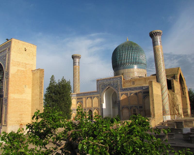Mausoleum at Samarkand stock photo. Image of monument - 16421598