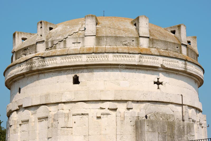Mausoleum Von Theodoric in Ravenna Stockbild - Bild von italien ...