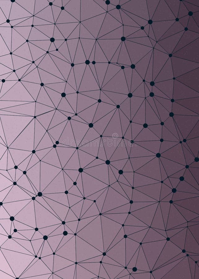 Mauve Color Abstract Color Low-Polygones Generative Art Background ...