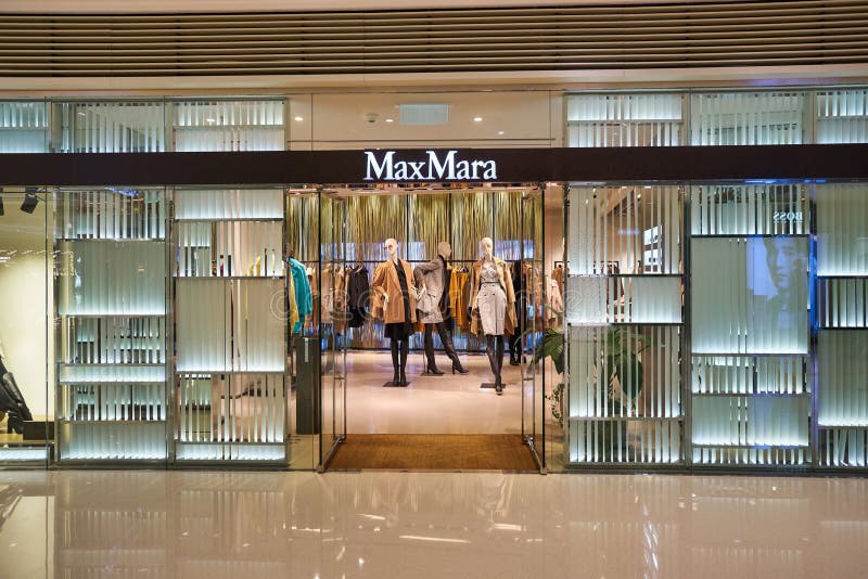Max Mara Store in Hong Kong Editorial Photography - Image of retail ...