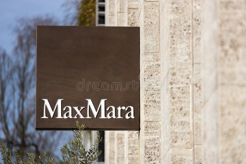 A max mara store sign editorial image. Image of store - 308855880