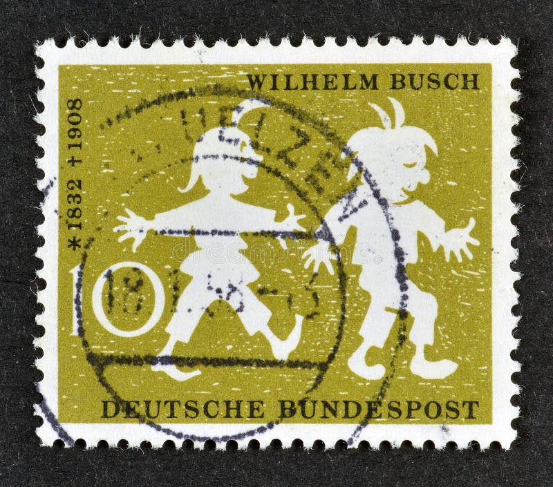 Max and Moritz, Wilhelm Busch, Writer and Illustrator Editorial Stock ...