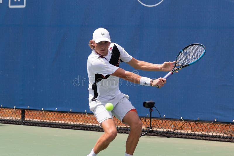 Max Purcell at the Winston-Salem Open Editorial Photography - Image of ...