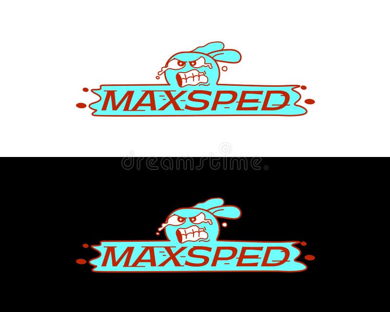 Max Speed T-shirt Design Vector Art Stock Illustration - Illustration ...