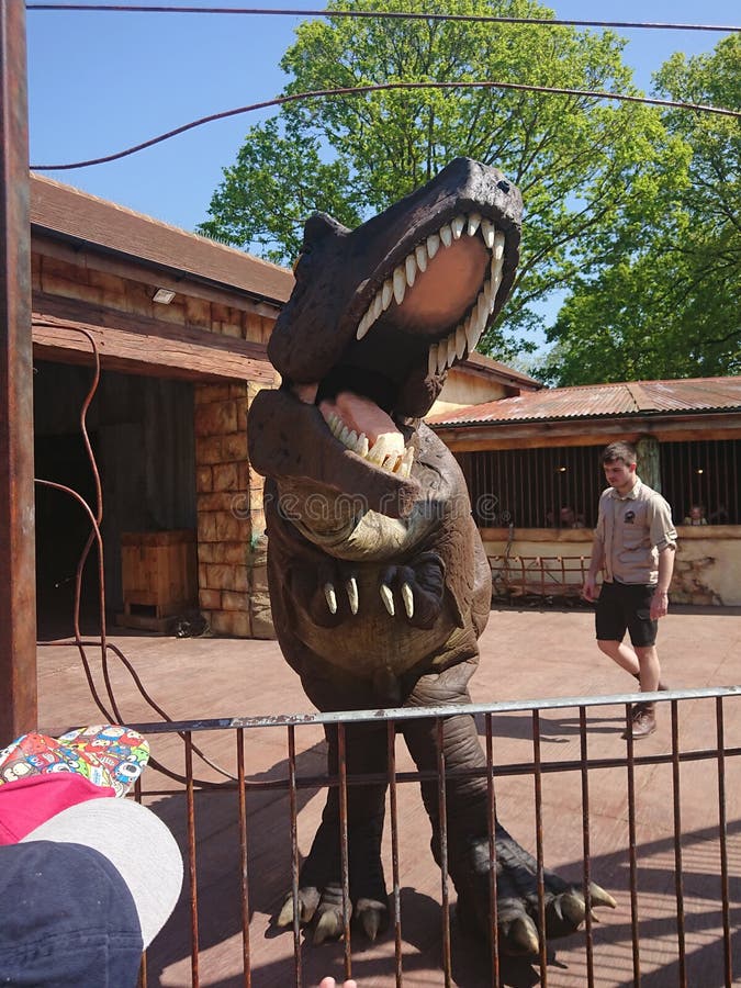 Max the t rex editorial stock image. Image of paultons - 122168384