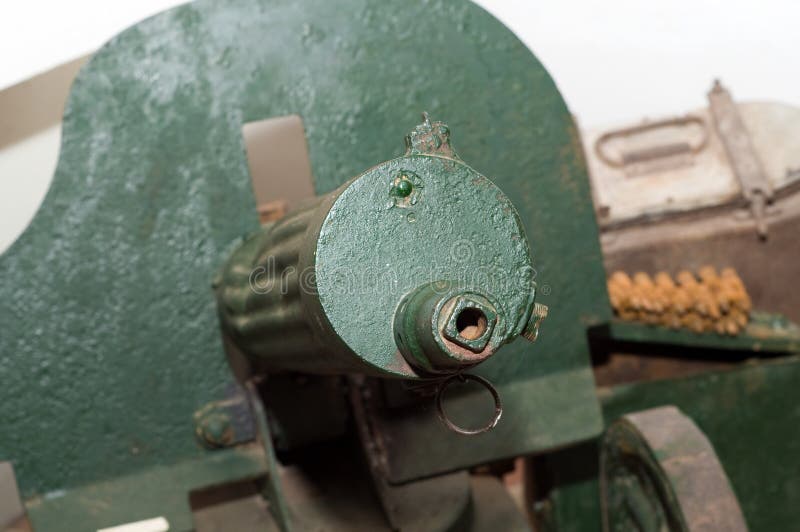 Maxim gun stock image. Image of fighting, combat, bullet - 21136425