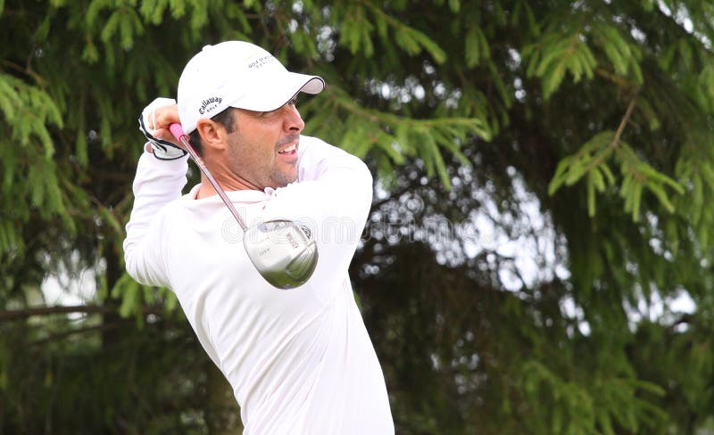 Maxime Demory at the Golf Prevens Trpohee 2009 Editorial Photo - Image ...