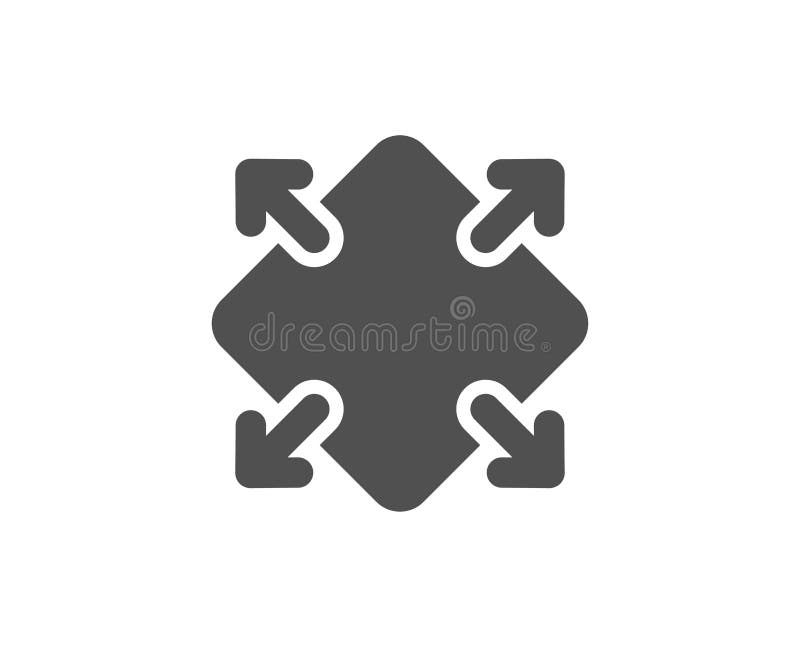 Maximize Arrow Simple Icon. Full Screen Sign. Stock Vector ... Maximize Arrow Simple Icon. Full Screen Sign. Stock Vector ...