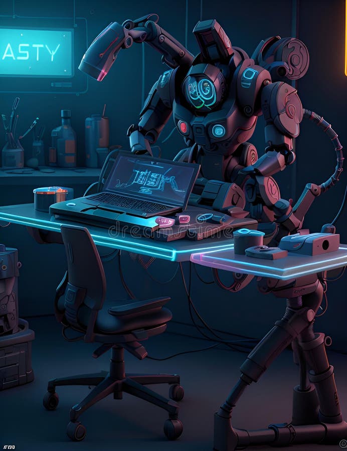 Hi Tech Modern Computer Table Stock Illustrations – 254 Hi Tech Modern ...