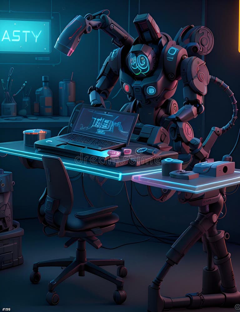 Hi Tech Modern Computer Table Stock Illustrations – 254 Hi Tech Modern ...