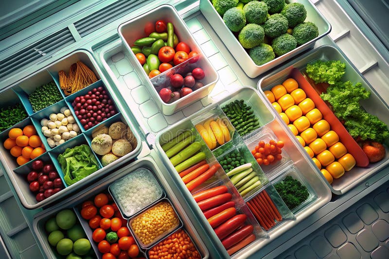 Maximize Fridge Space with Perfectly Organized Fresh Vegetables ...