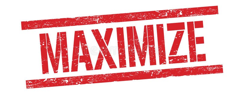 Maximize Text Stock Illustrations – 728 Maximize Text Stock ...