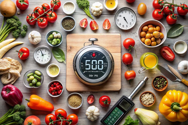 Effortless Time Management in the Kitchen 50Minute Stopwatch and Alarm ...