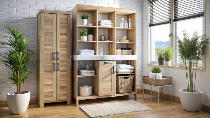 Maximize Your Modern Bathroom Space Stylish Storage Solutions for an ...