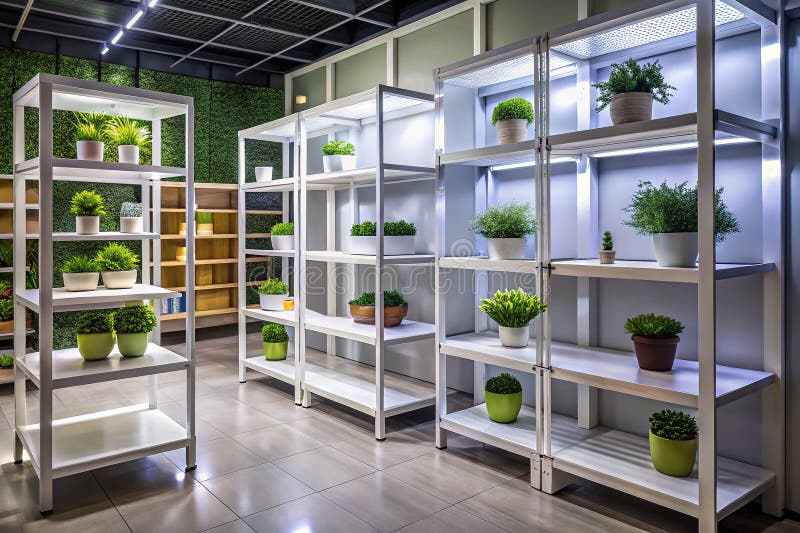 Maximize Your Retail Space with Sleek White Display Racks and Shelves ...
