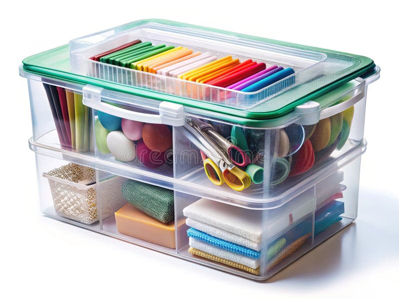 Maximize Your Space with this Clear Plastic Storage Box a Transparent ...