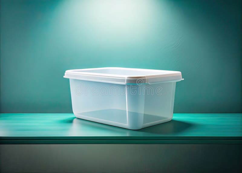 Maximize Your Space with this Sleek White Plastic Storage Container ...